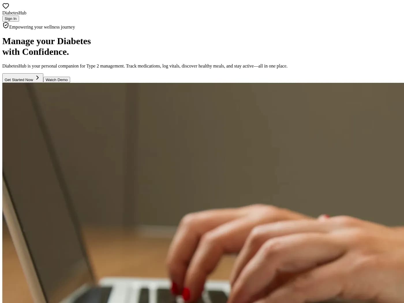 Diabetes Wellness Hub