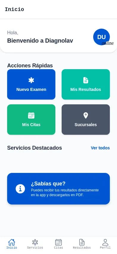 Diagnolavan Utility App