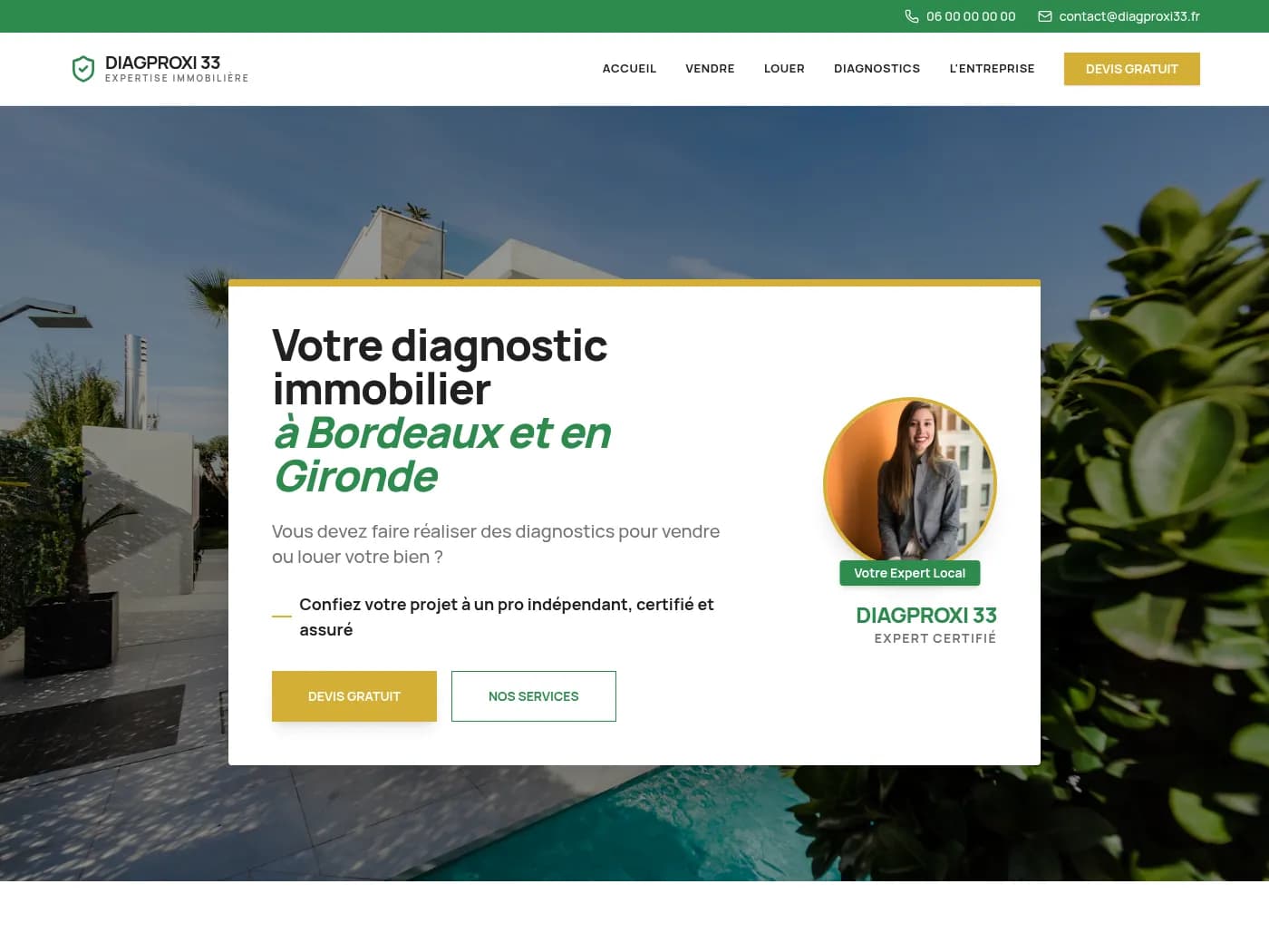 Diagproxi 33 Web Portal