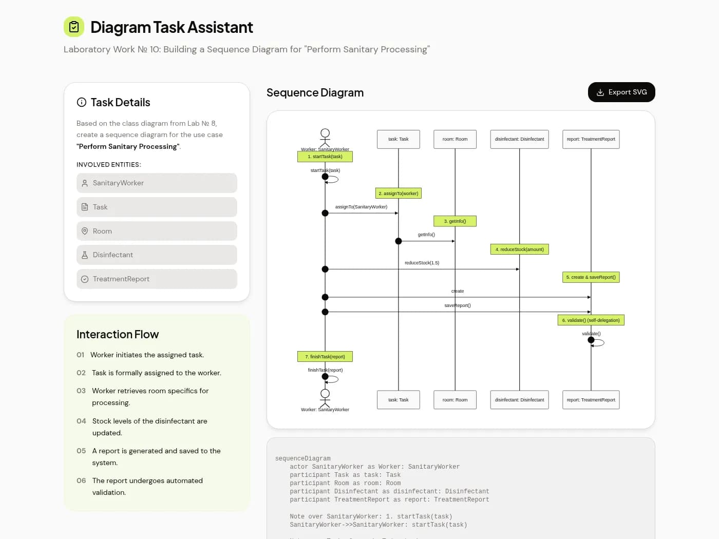 Diagram Task Assistant