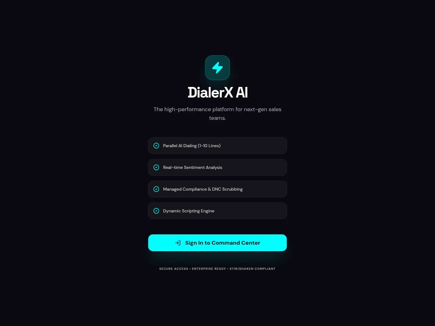 DialerX AI Platform