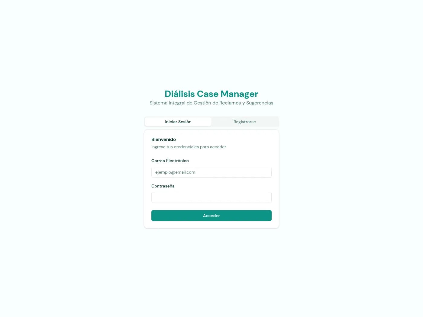 Diálisis Case Manager