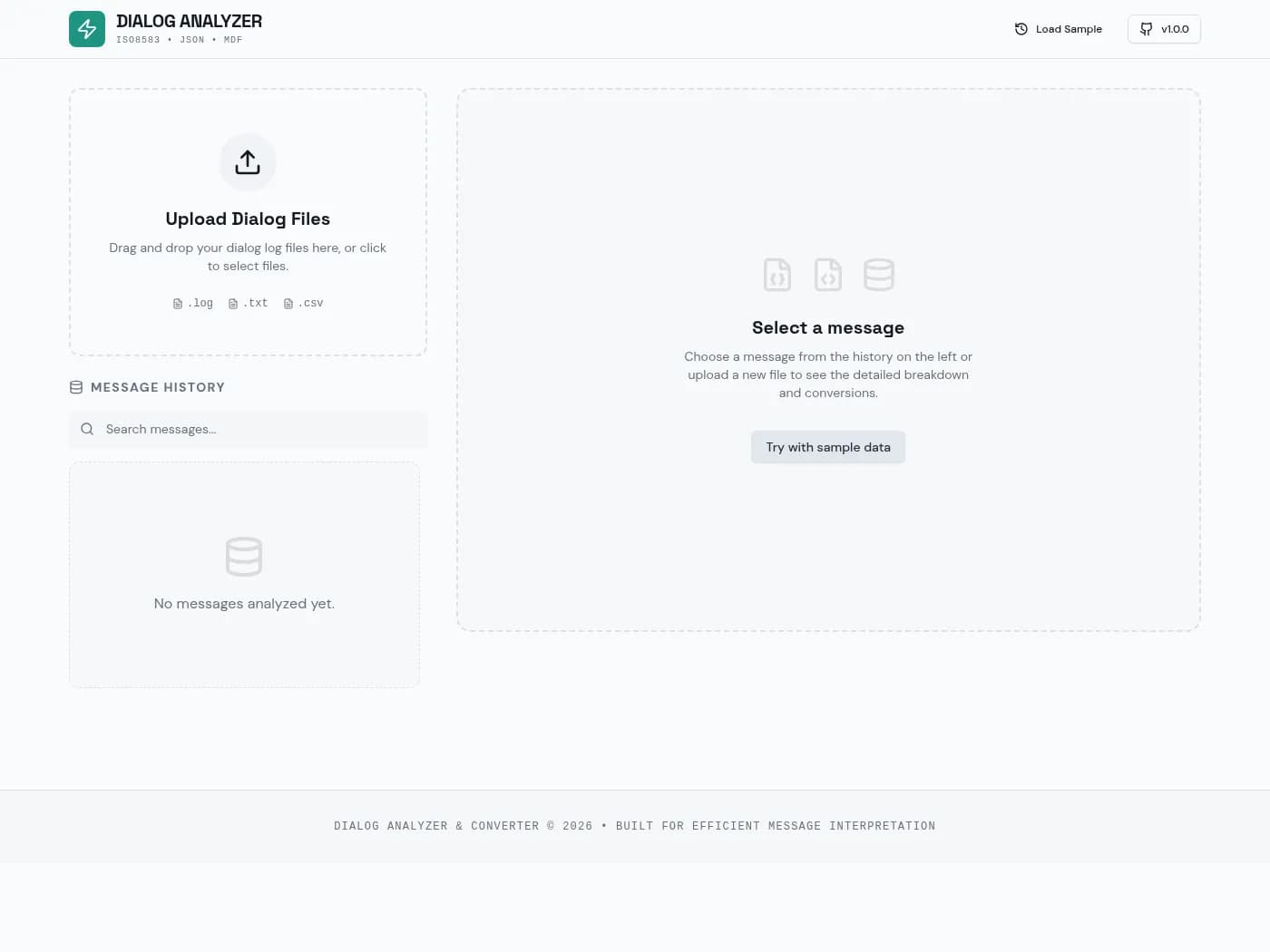 Dialog Analyzer & Converter