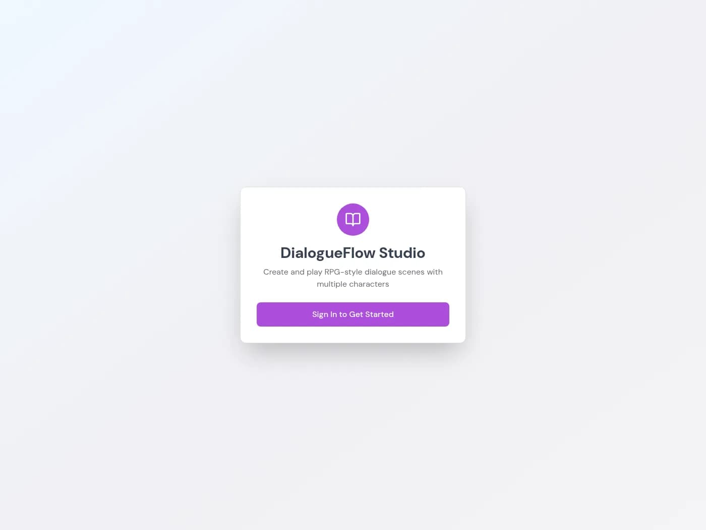 DialogueFlow Studio