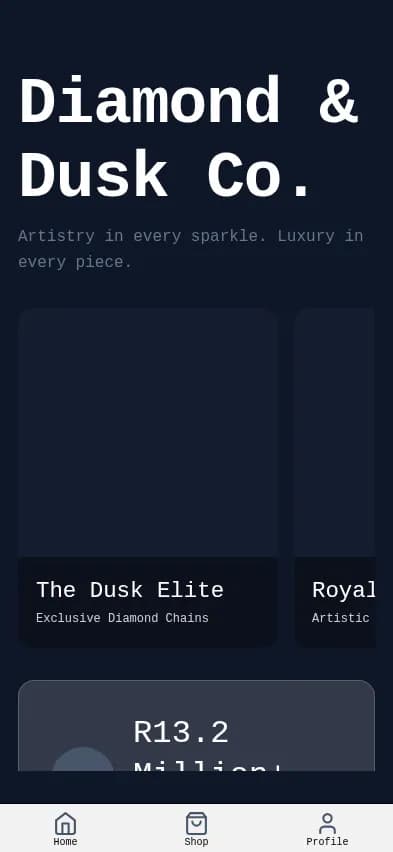 Diamond & Dusk Co App