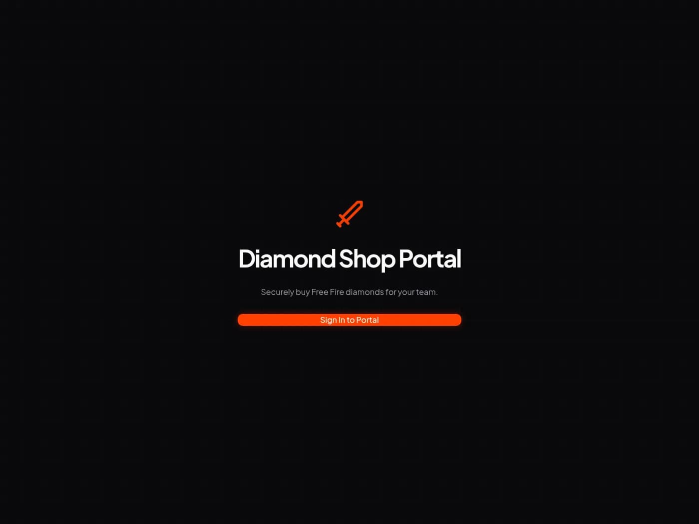 Diamond Shop Portal