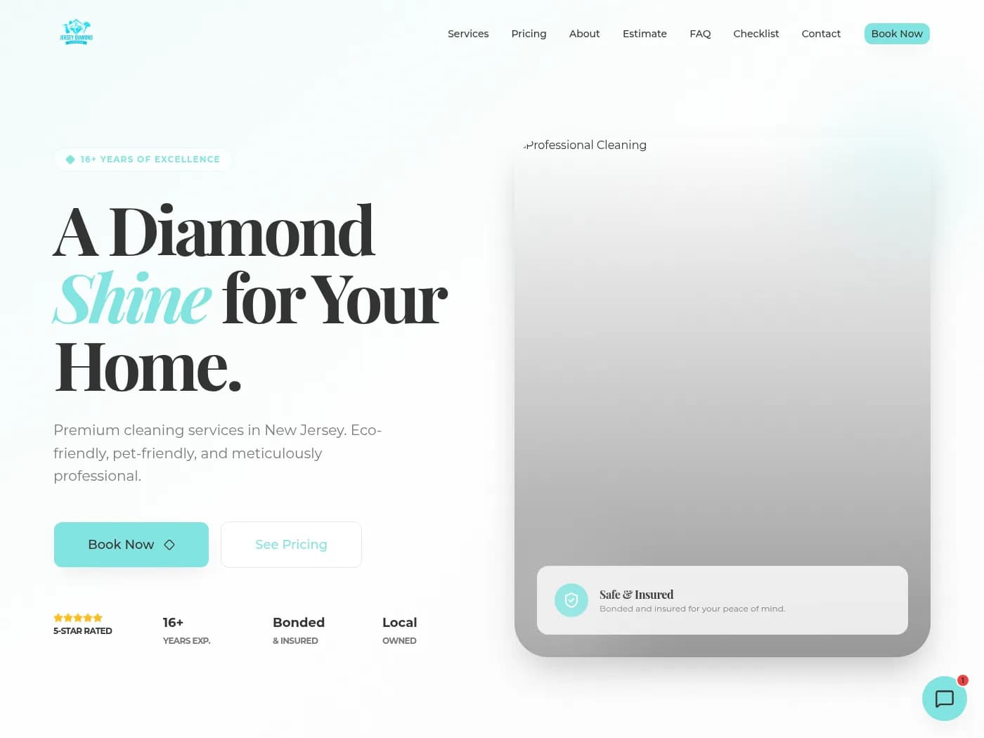 DiamondClean Website Revamp
