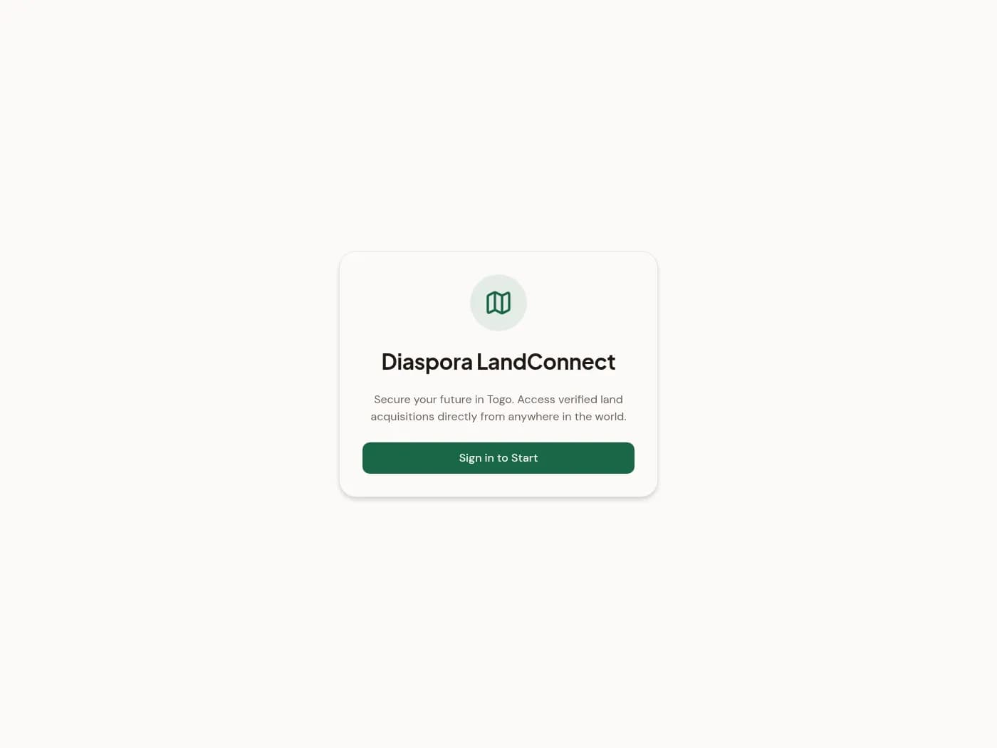 Diaspora LandConnect