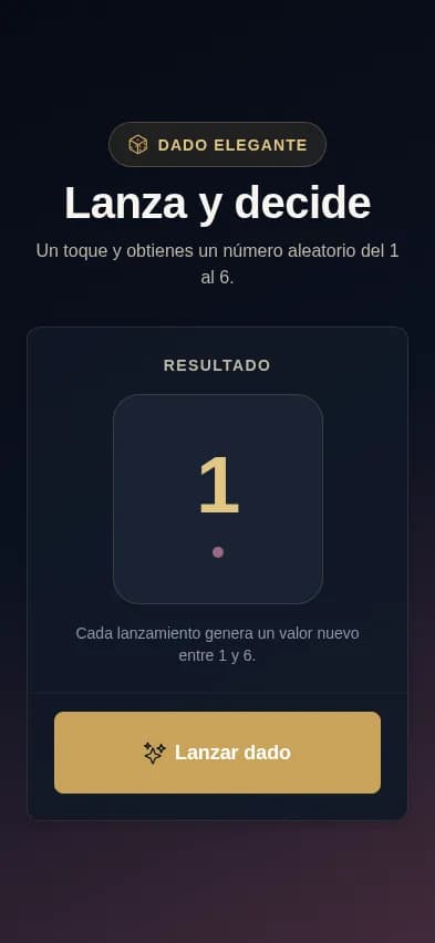 DiceRoller App
