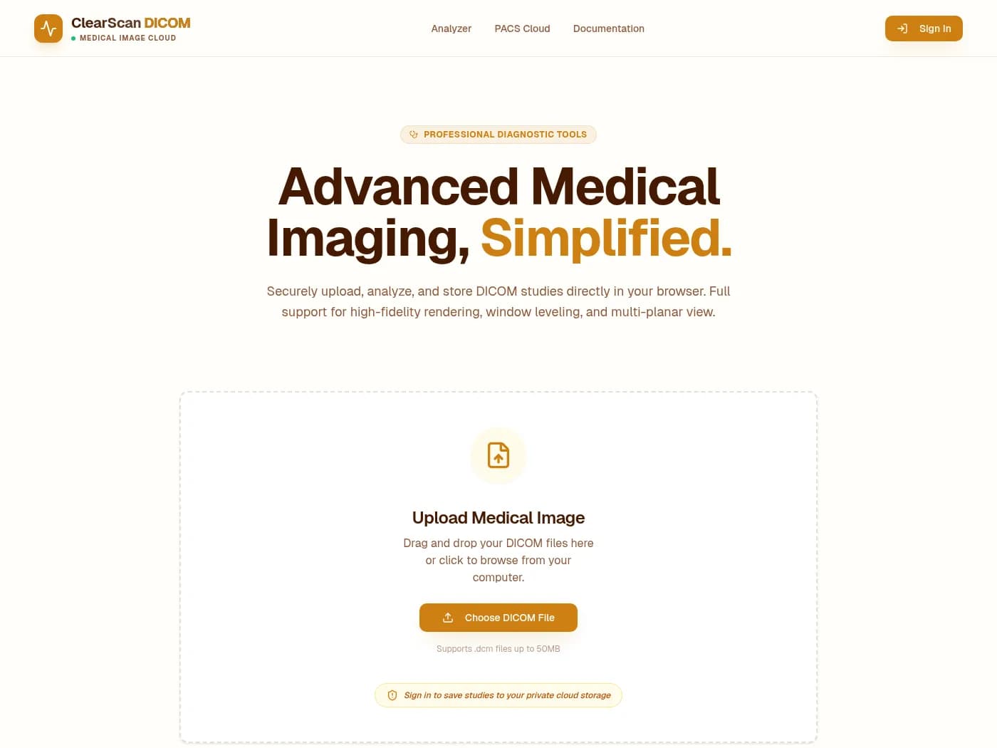 Online DICOM Viewer