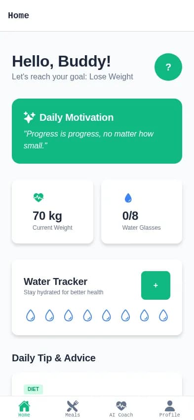 Diet Buddy AI