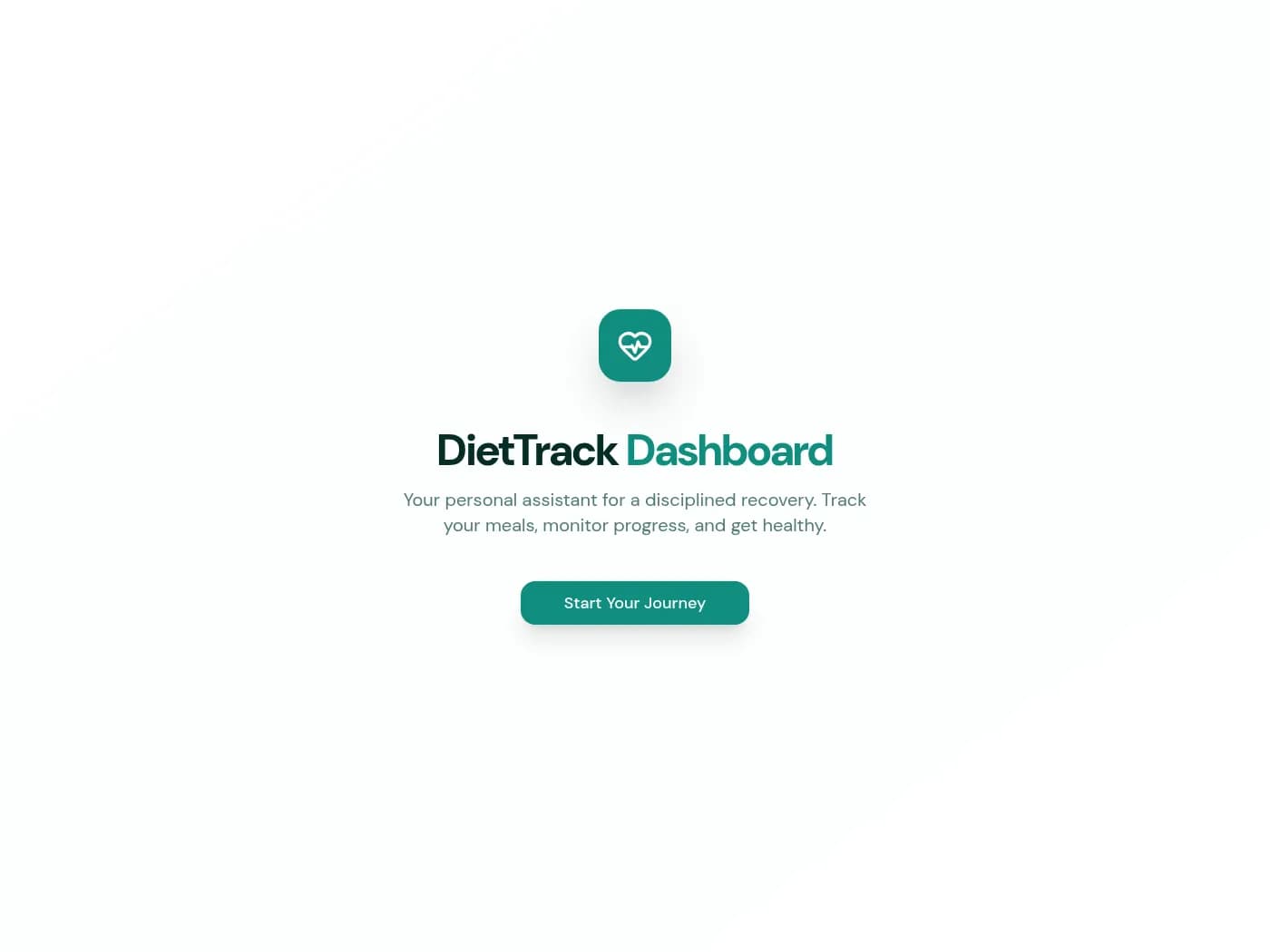 Diet Track Dashboard