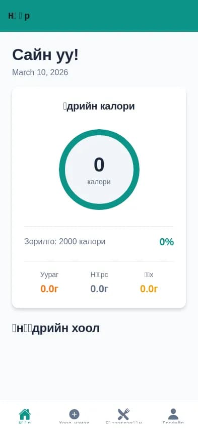 Diet Tracker App