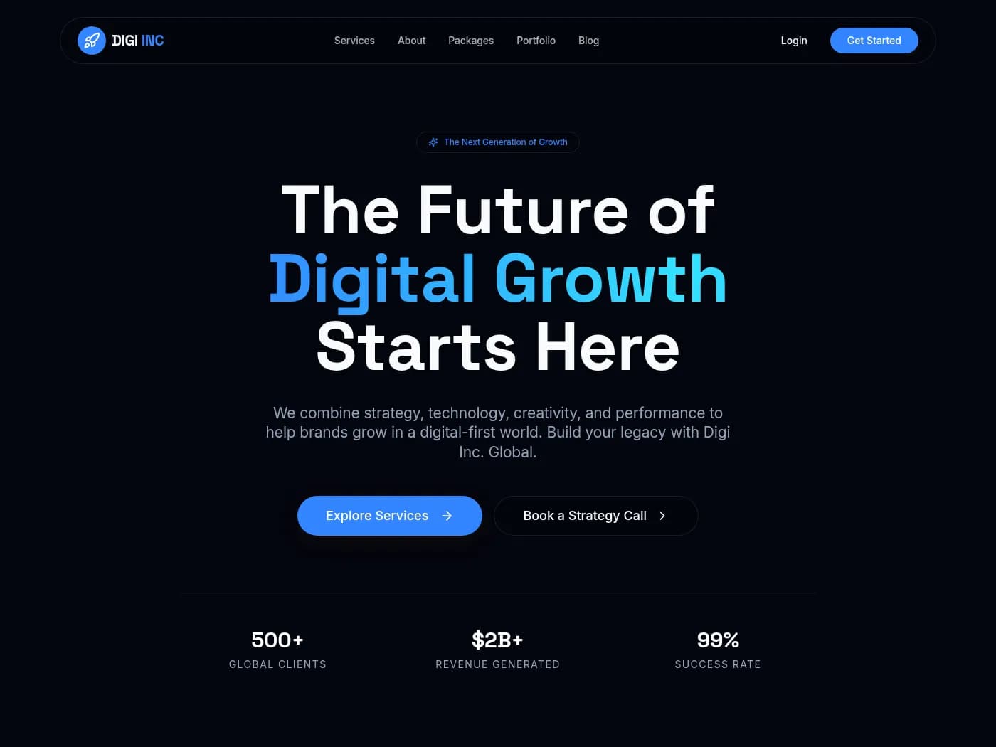 Digi Inc. Global Future Web
