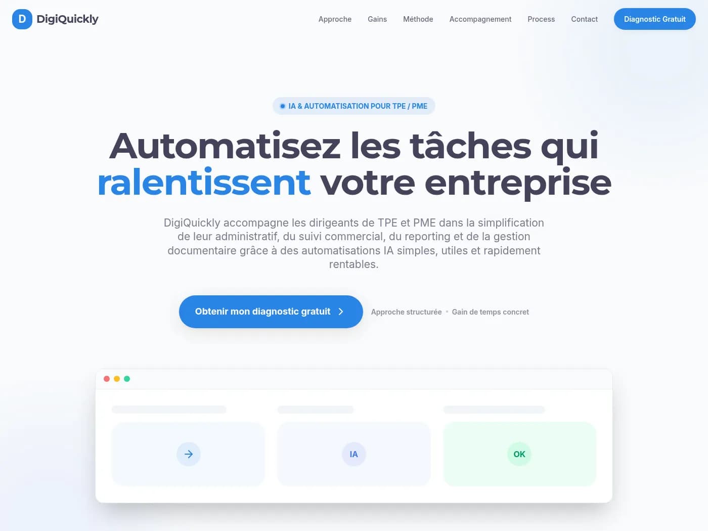 DigiQuickly One Page