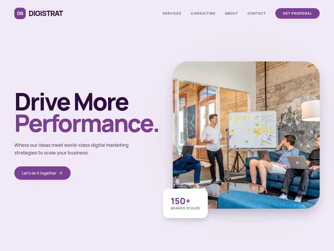 DigiStrat Agency Site