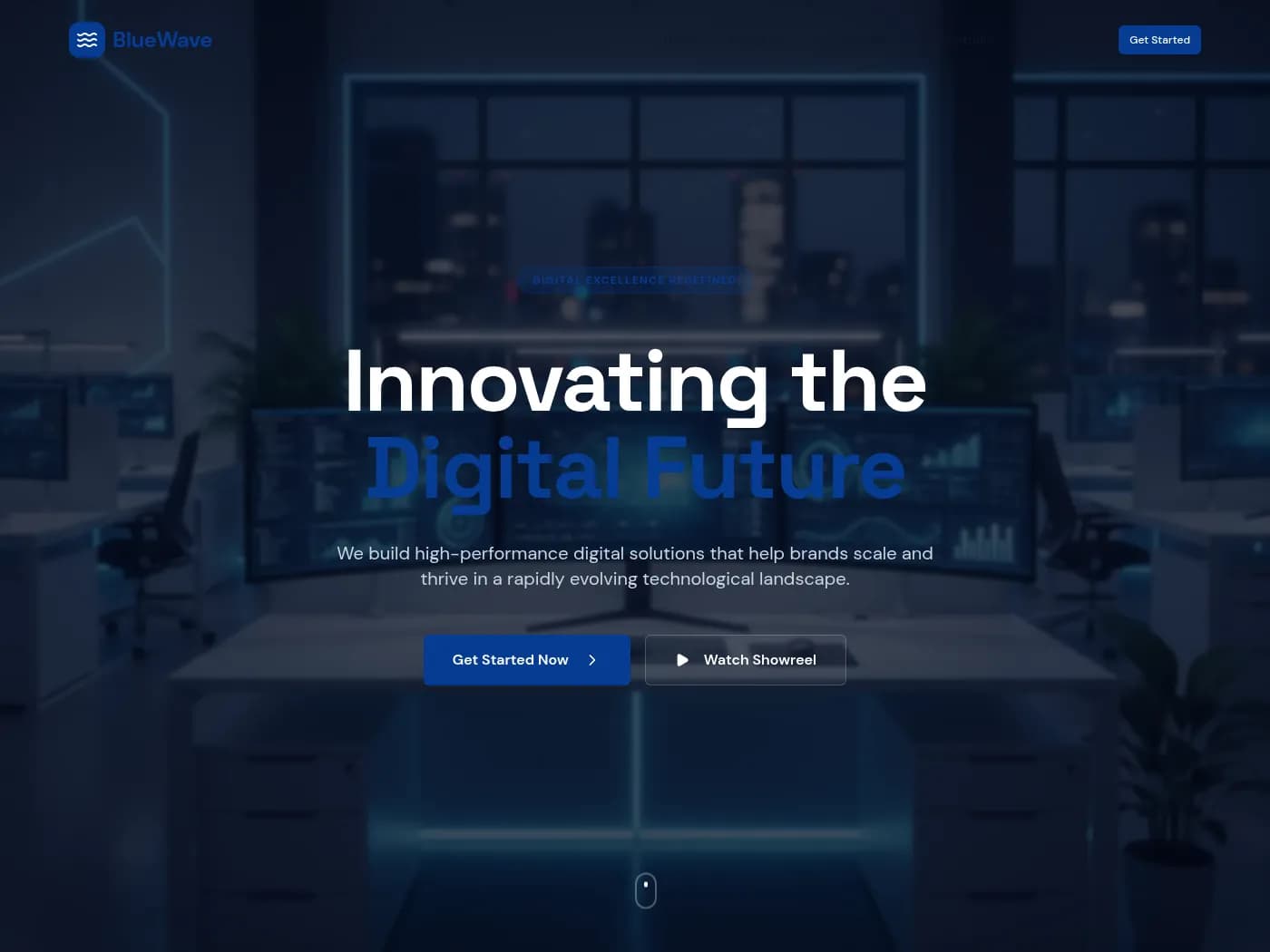 BlueWave Agency Website