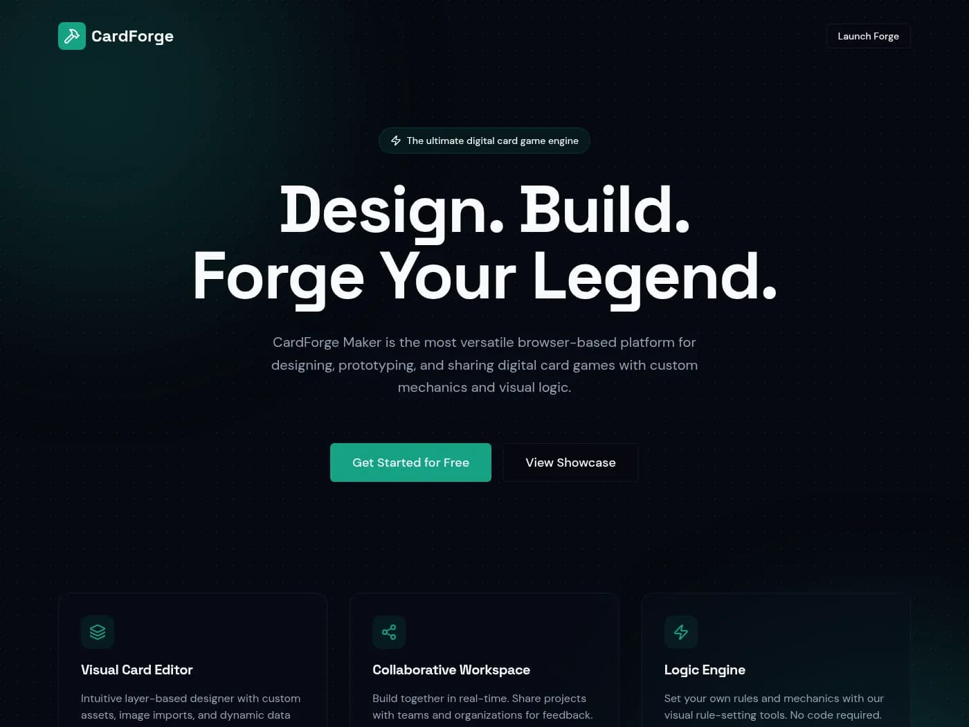 CardForge Maker