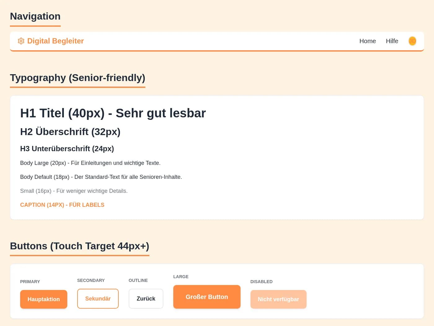 Digital Begleiter Design Kit