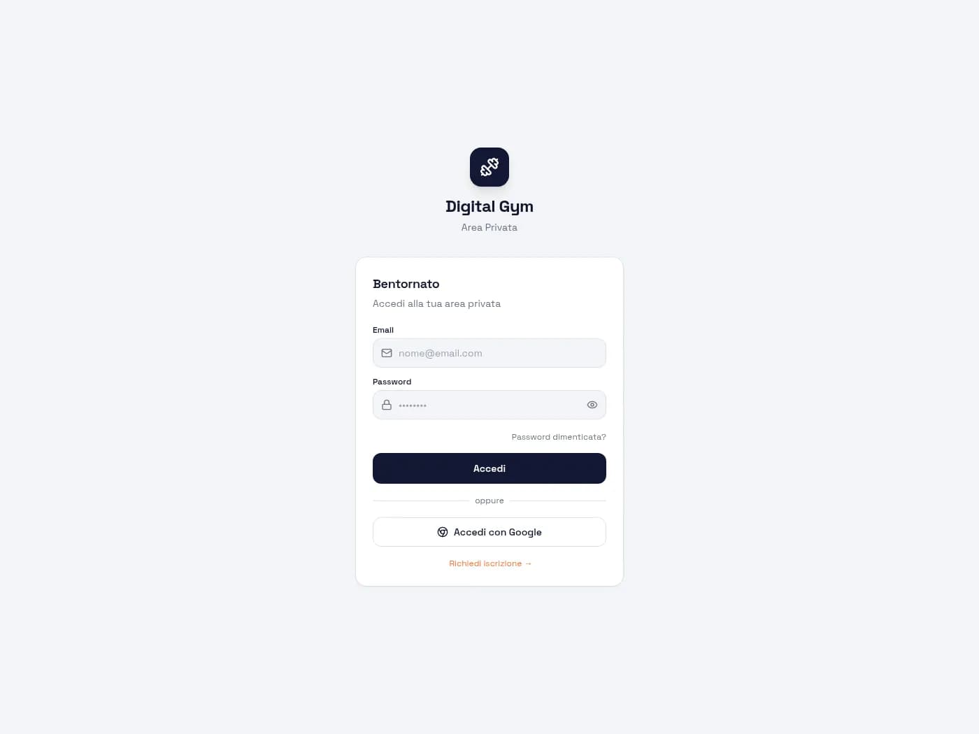 Digital Gym Manager