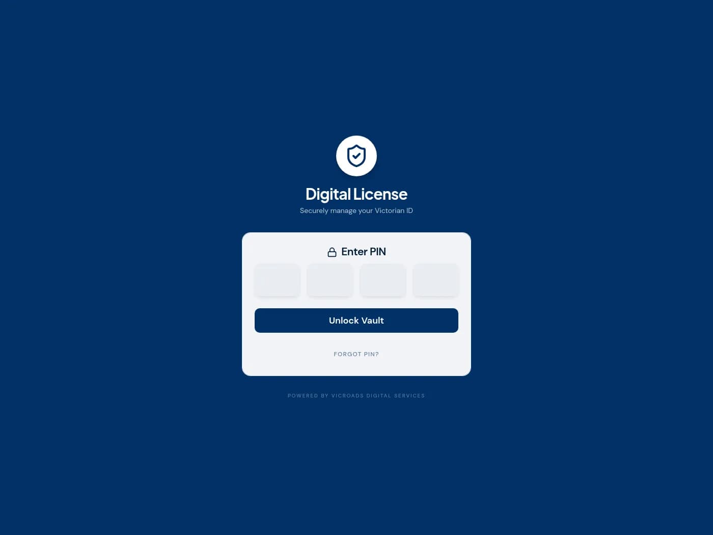 Digital License Vault