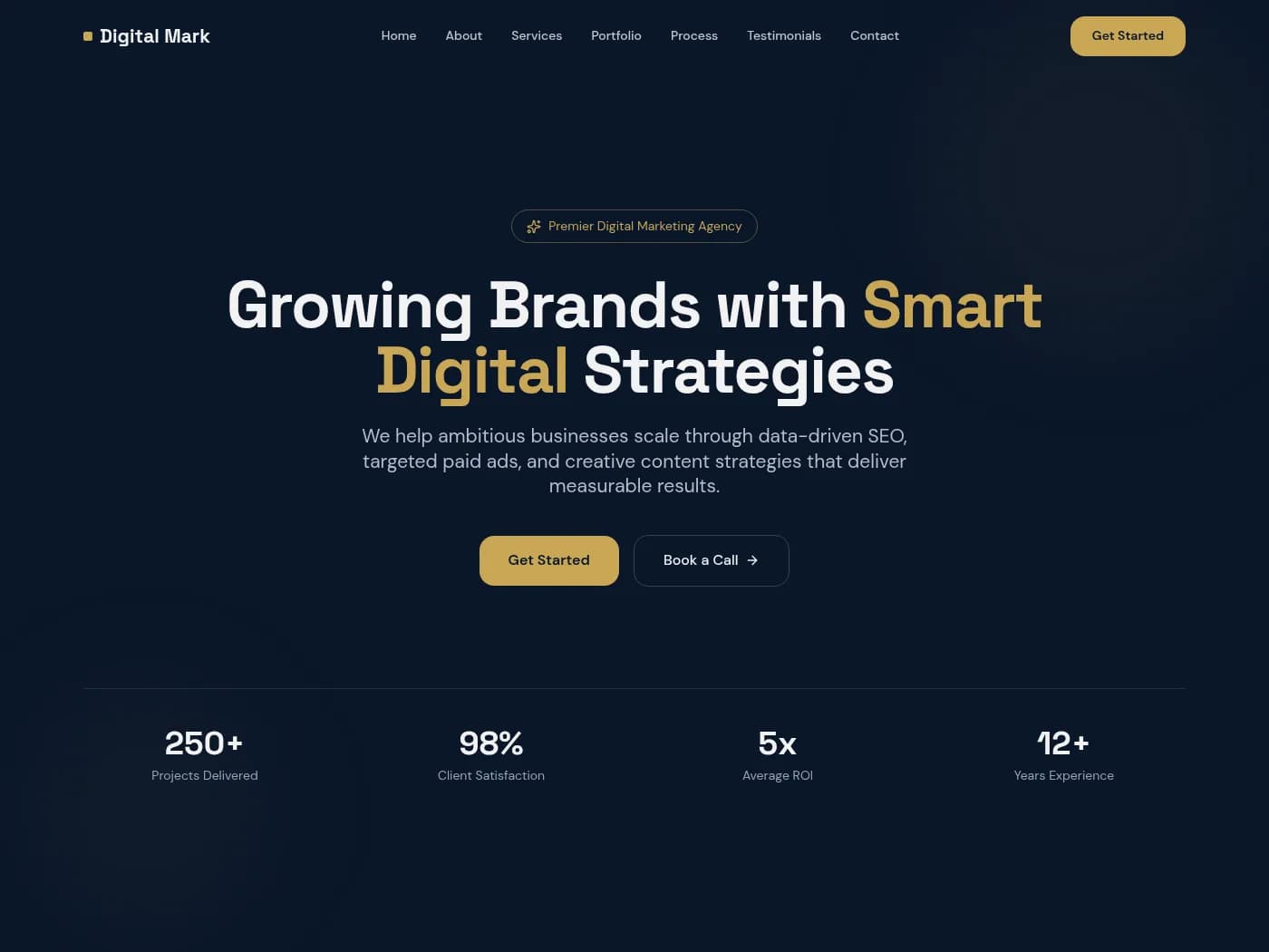 Digital Mark Agency Site
