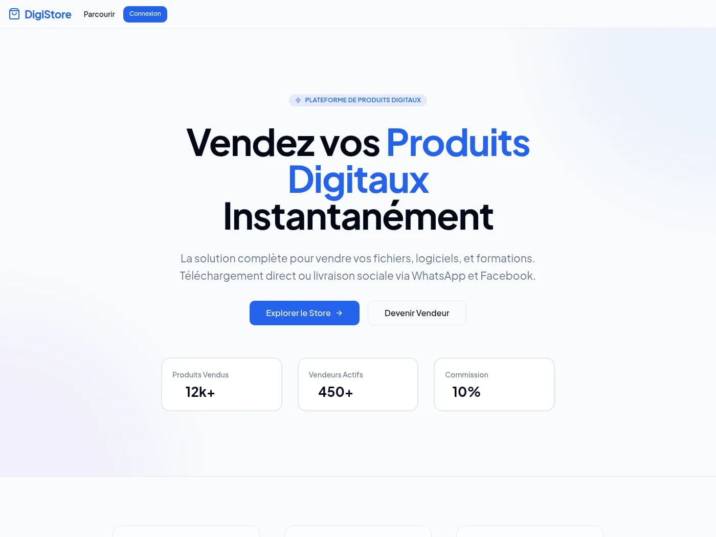 Digital Shop Platform