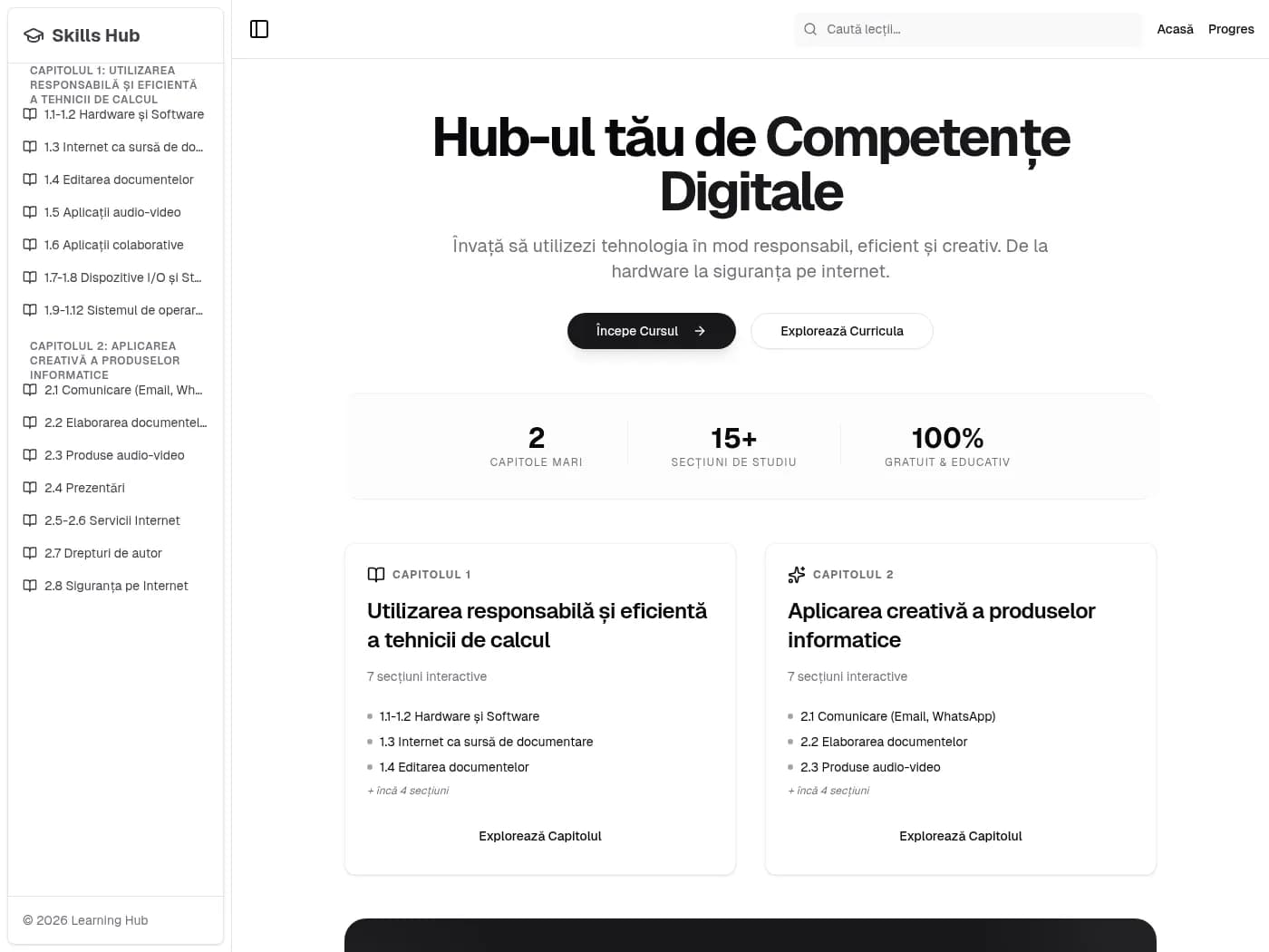 Digital Skills Learning Hub