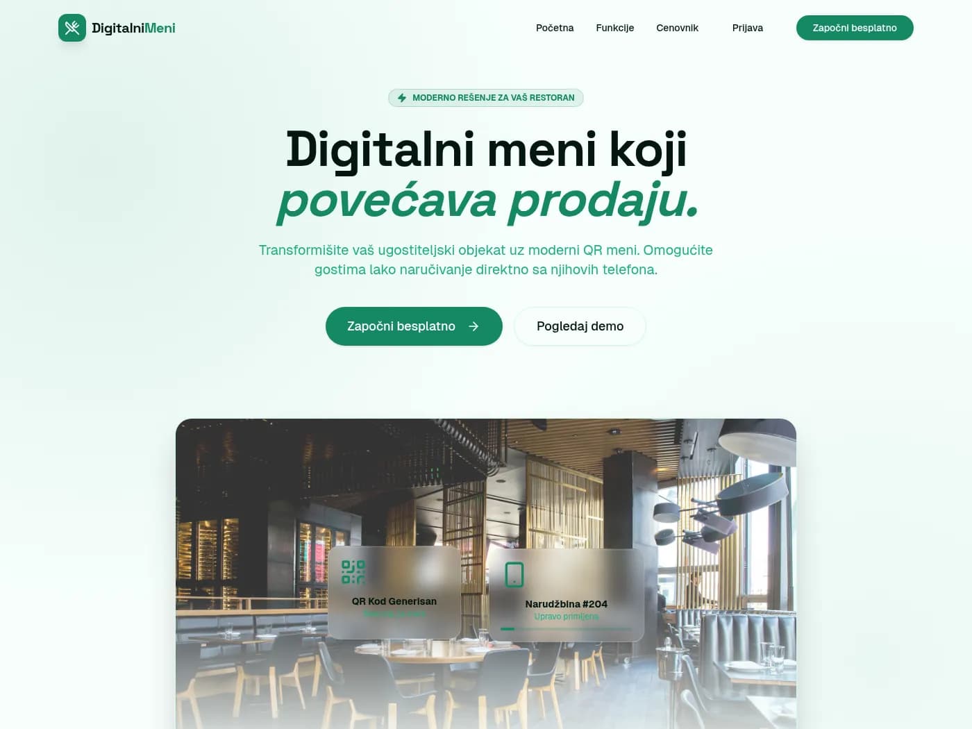 DigitalniMeni Web Portal