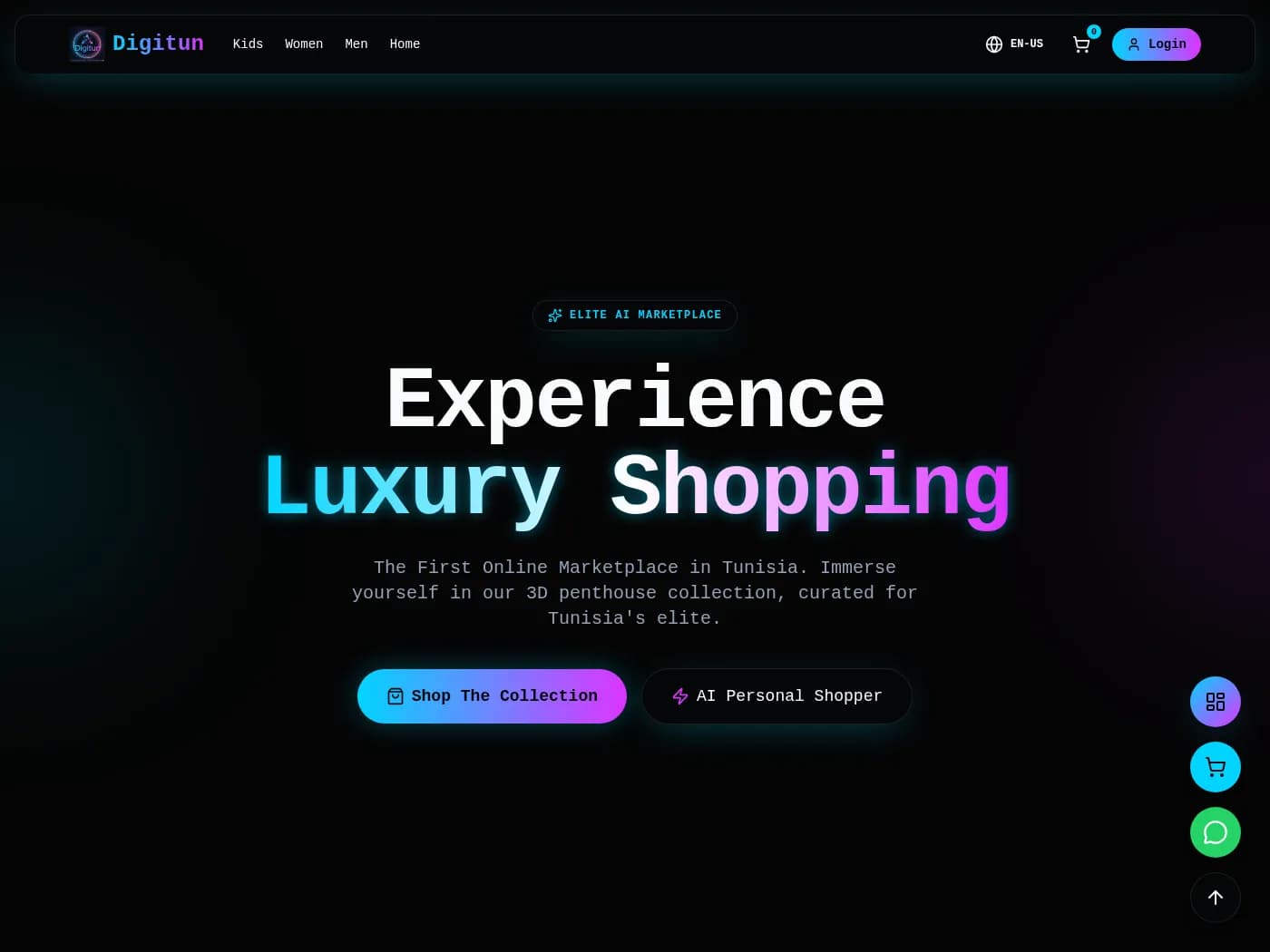 Digitun 3D AI Marketplace