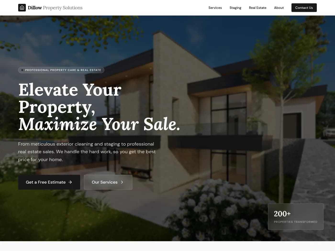 Dillow Property Solutions Site