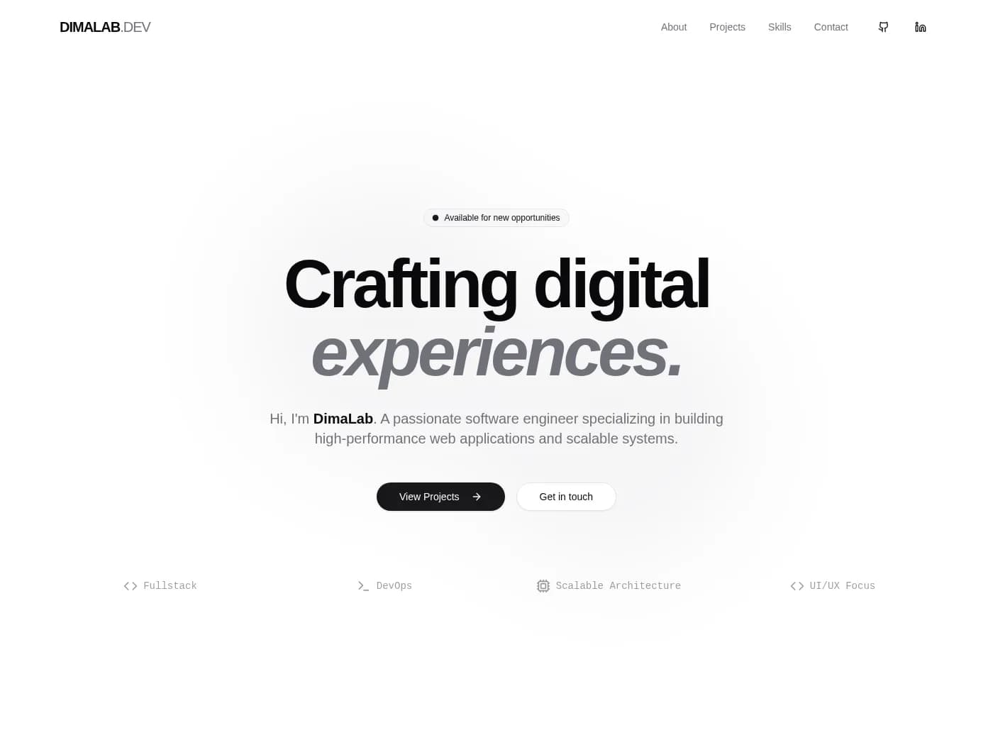 DimaLab Portfolio