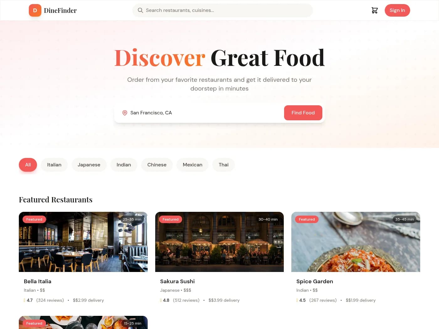 DineFinder