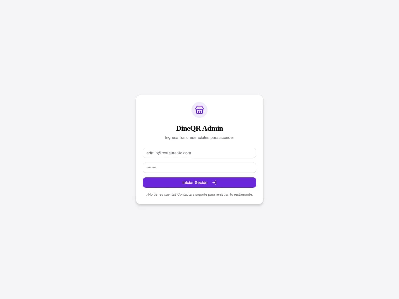 DineQR SaaS Platform