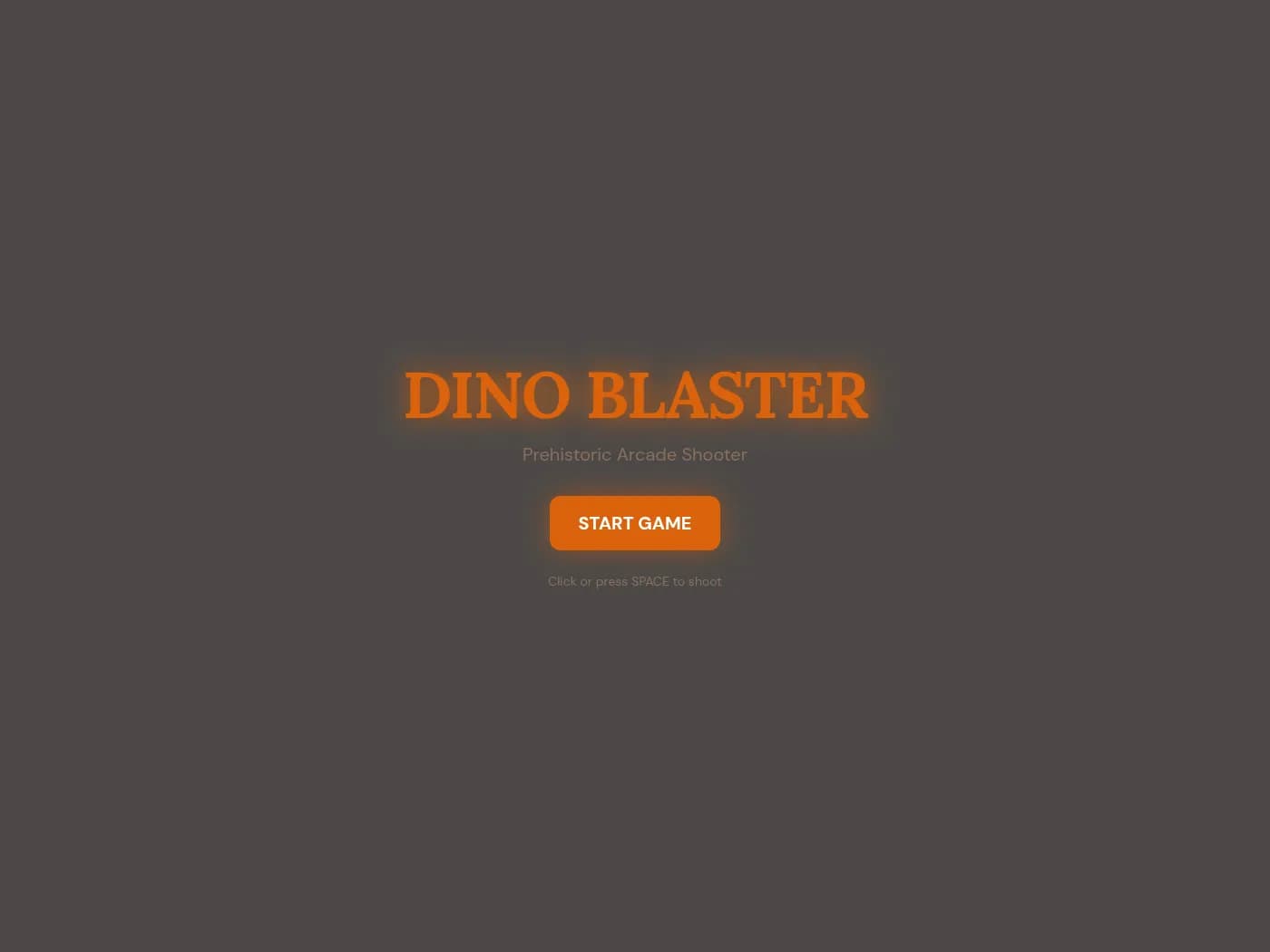 Jurassic Arcade Shooter