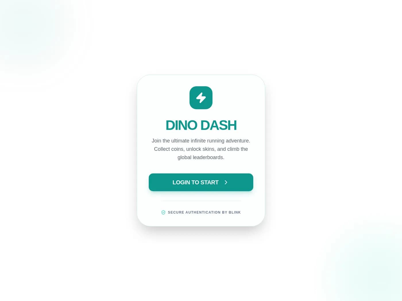 Dino Dash 2D