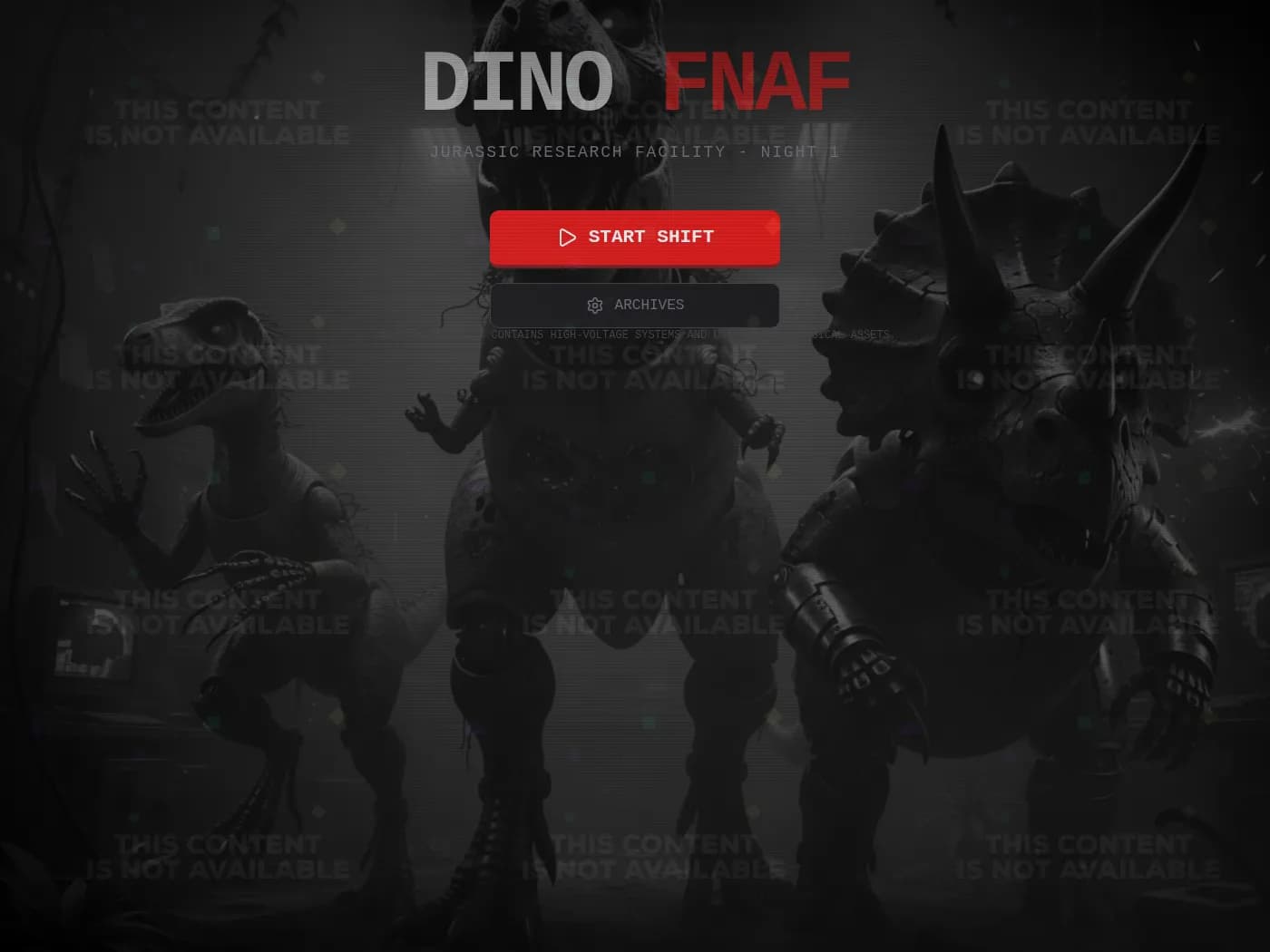 Dino FNAF Adventure