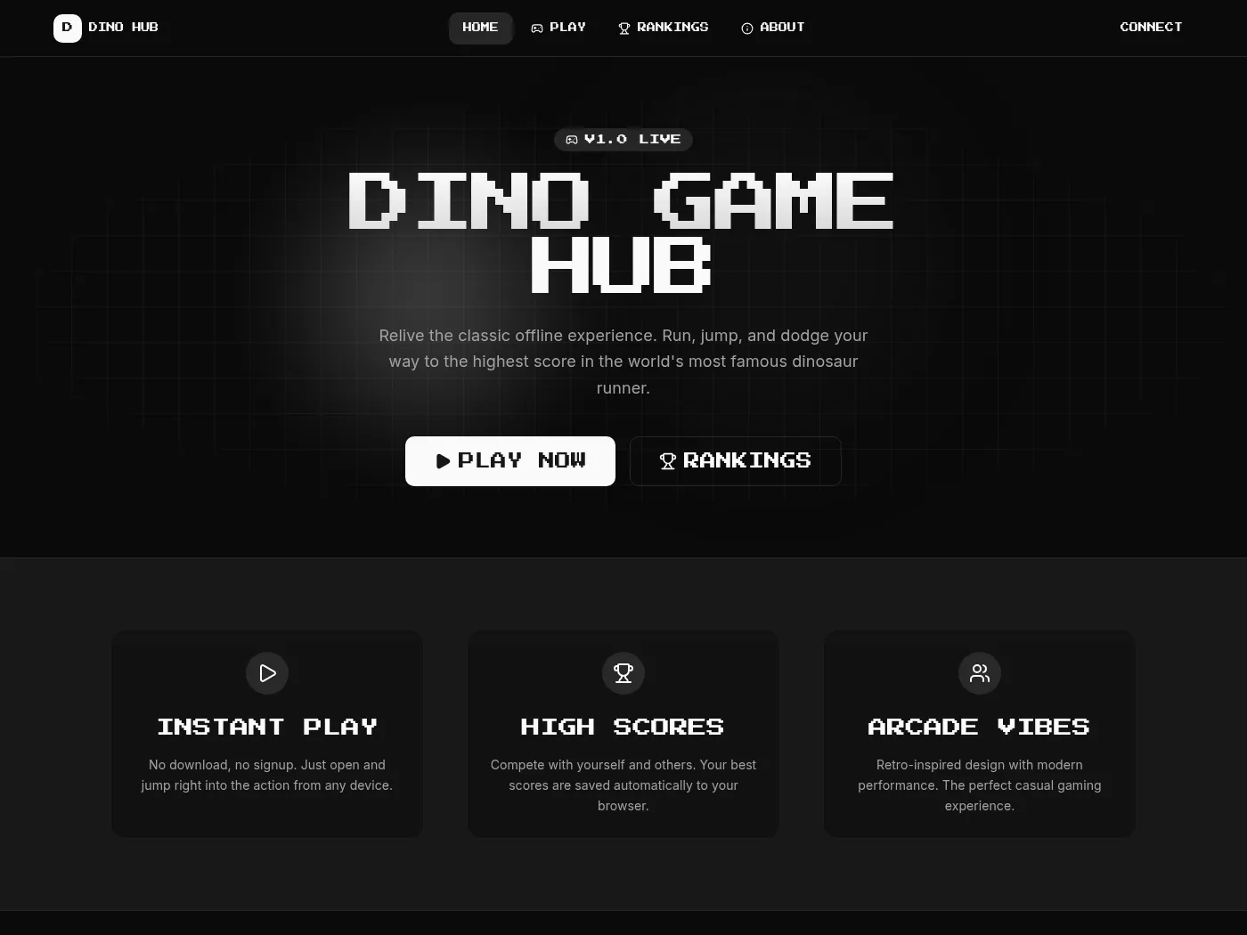 Free Dino Game Hub