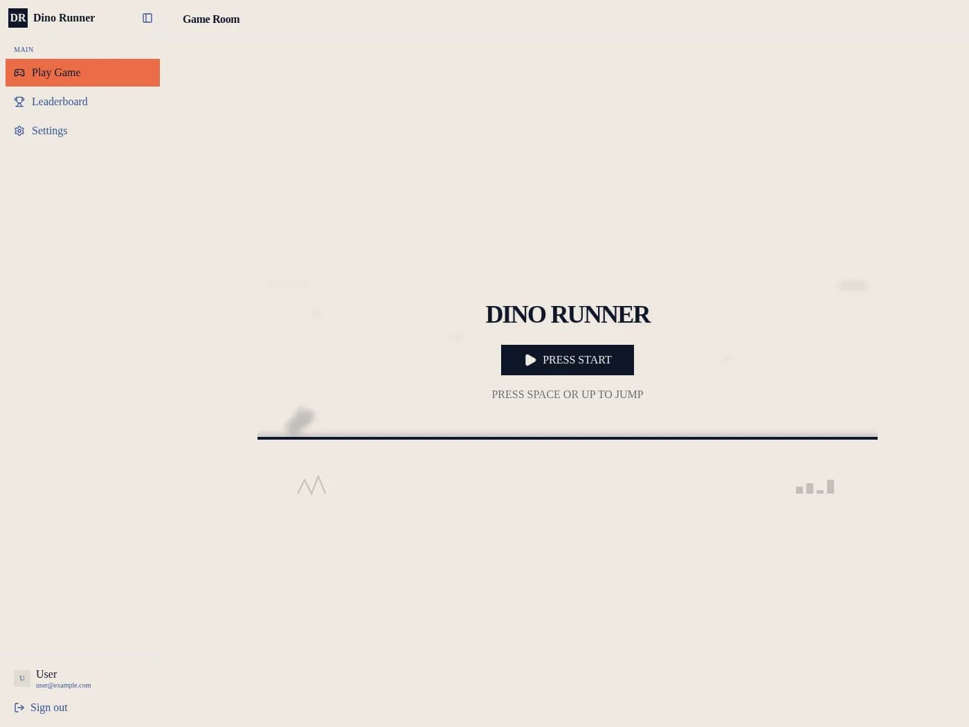 Dino Runner Remake