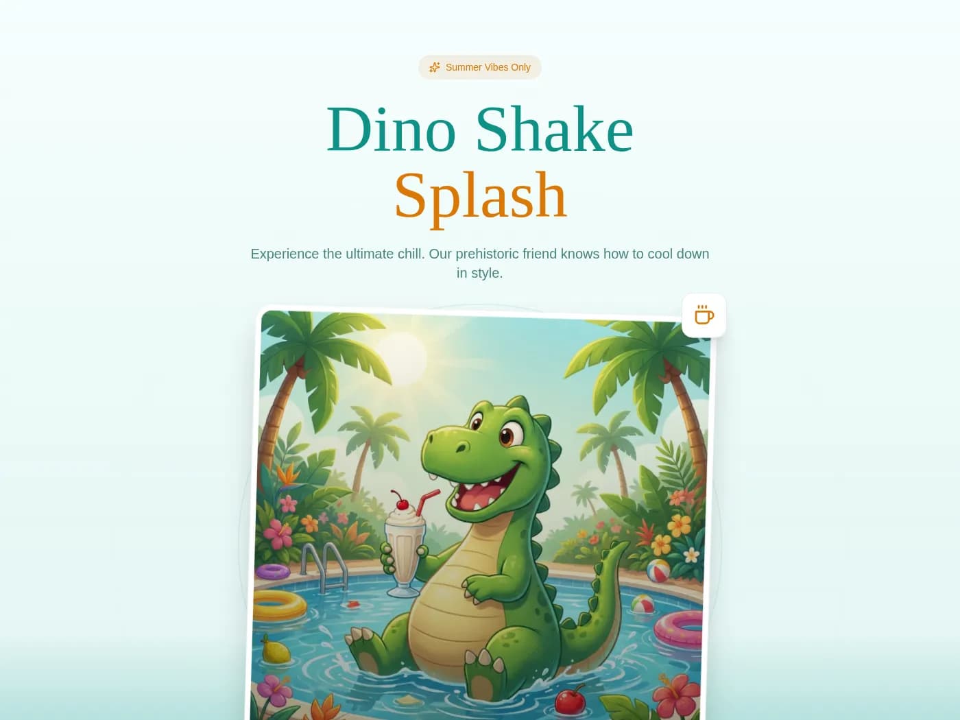 Dino Shake Splash