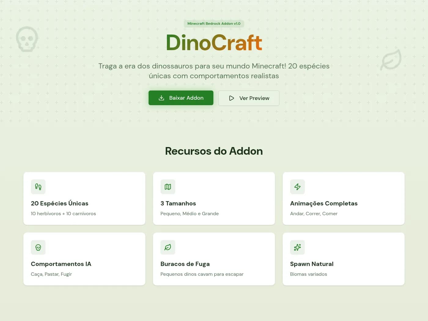 DinoCraft Addon