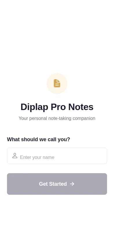Diplap Pro Notes