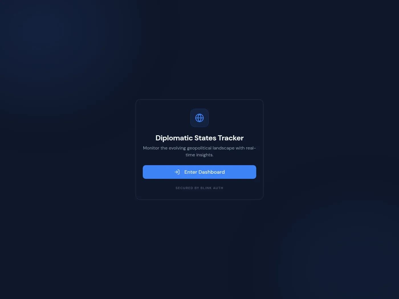Diplomatic States Tracker