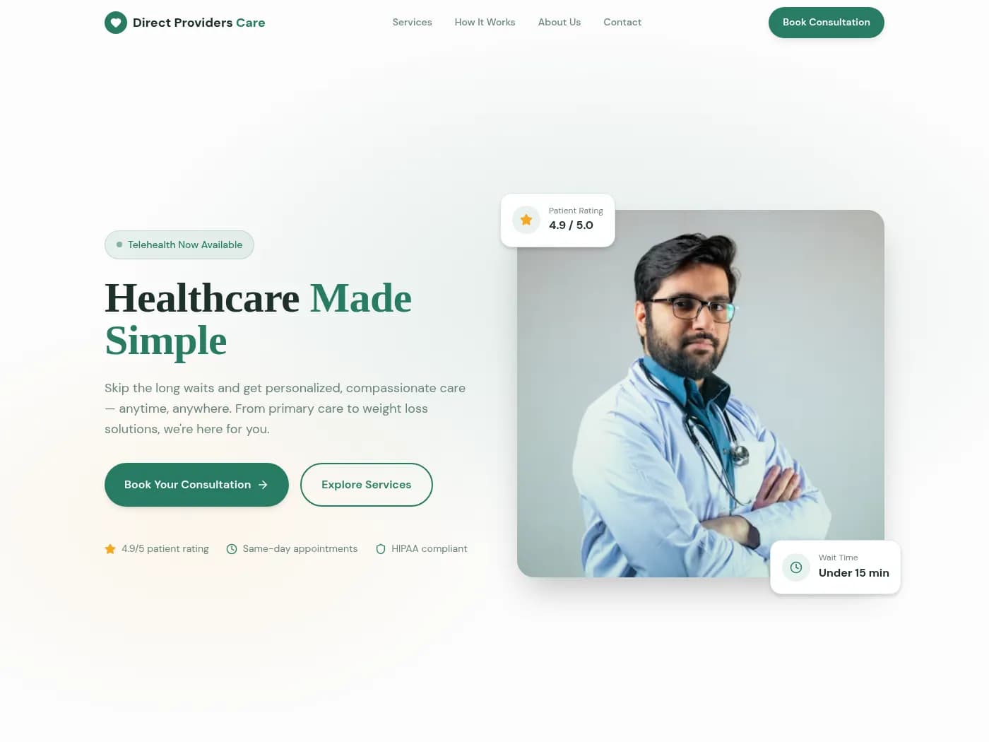 Direct Providers Care Site