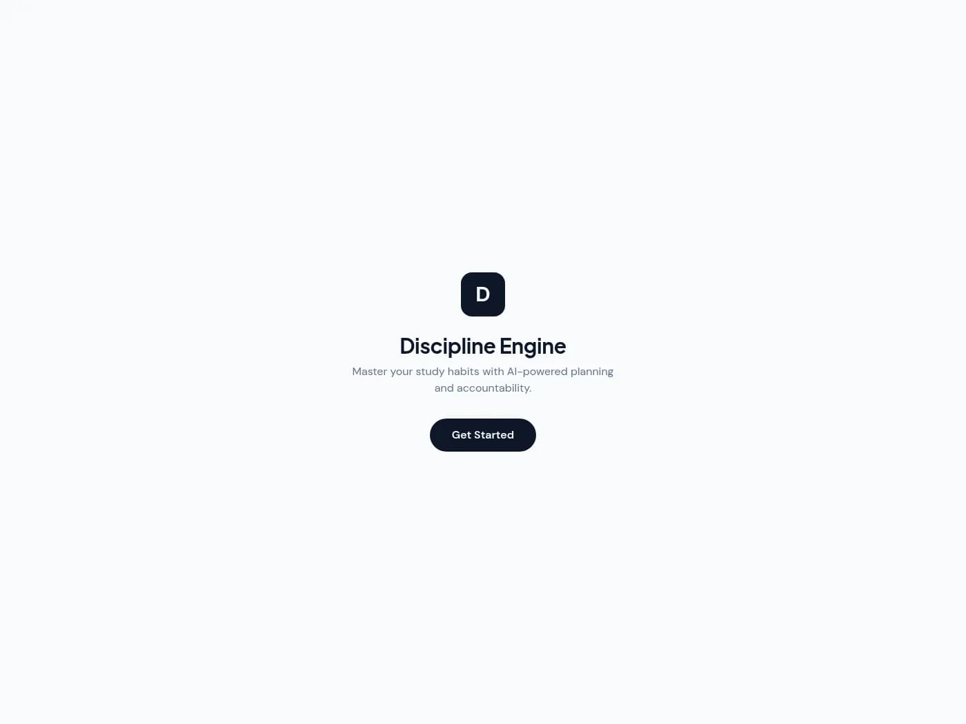 Discipline Engine
