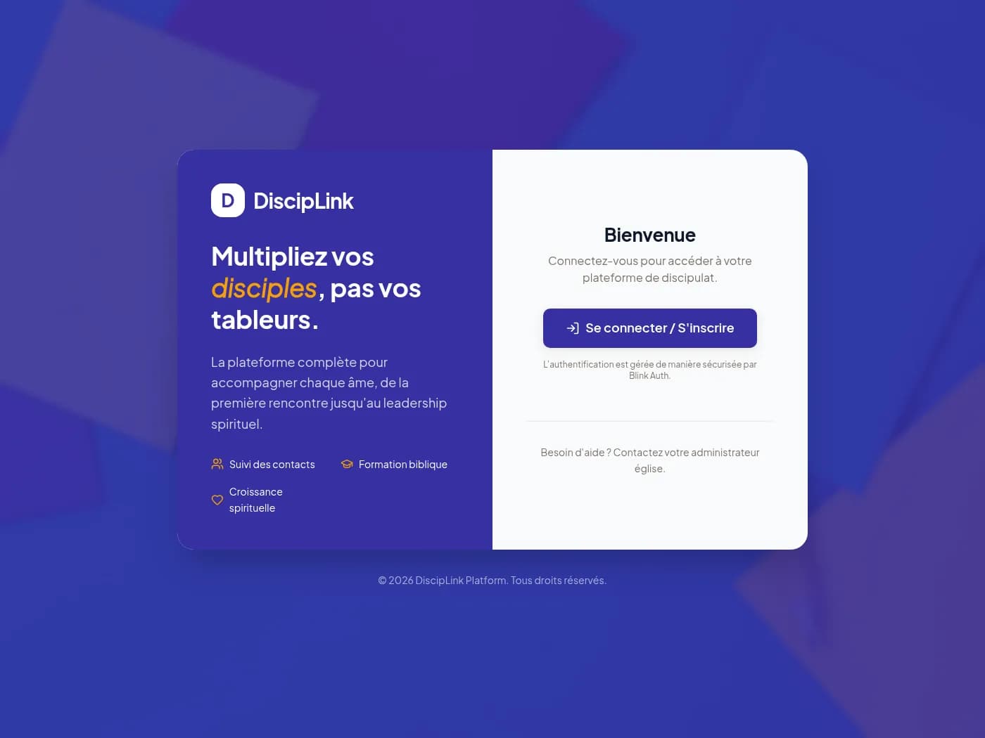DiscipLink Platform