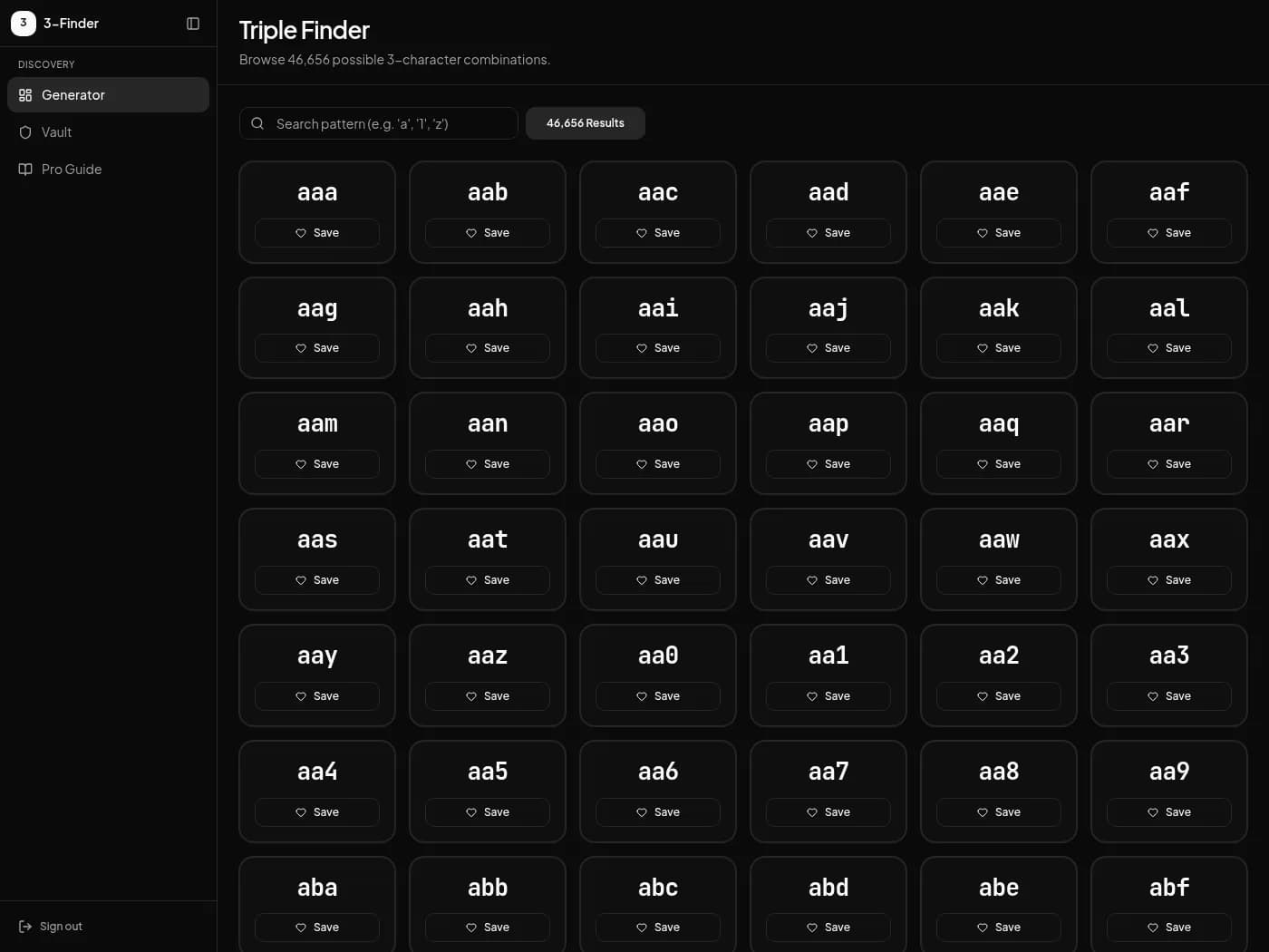 Triple Discord Finder