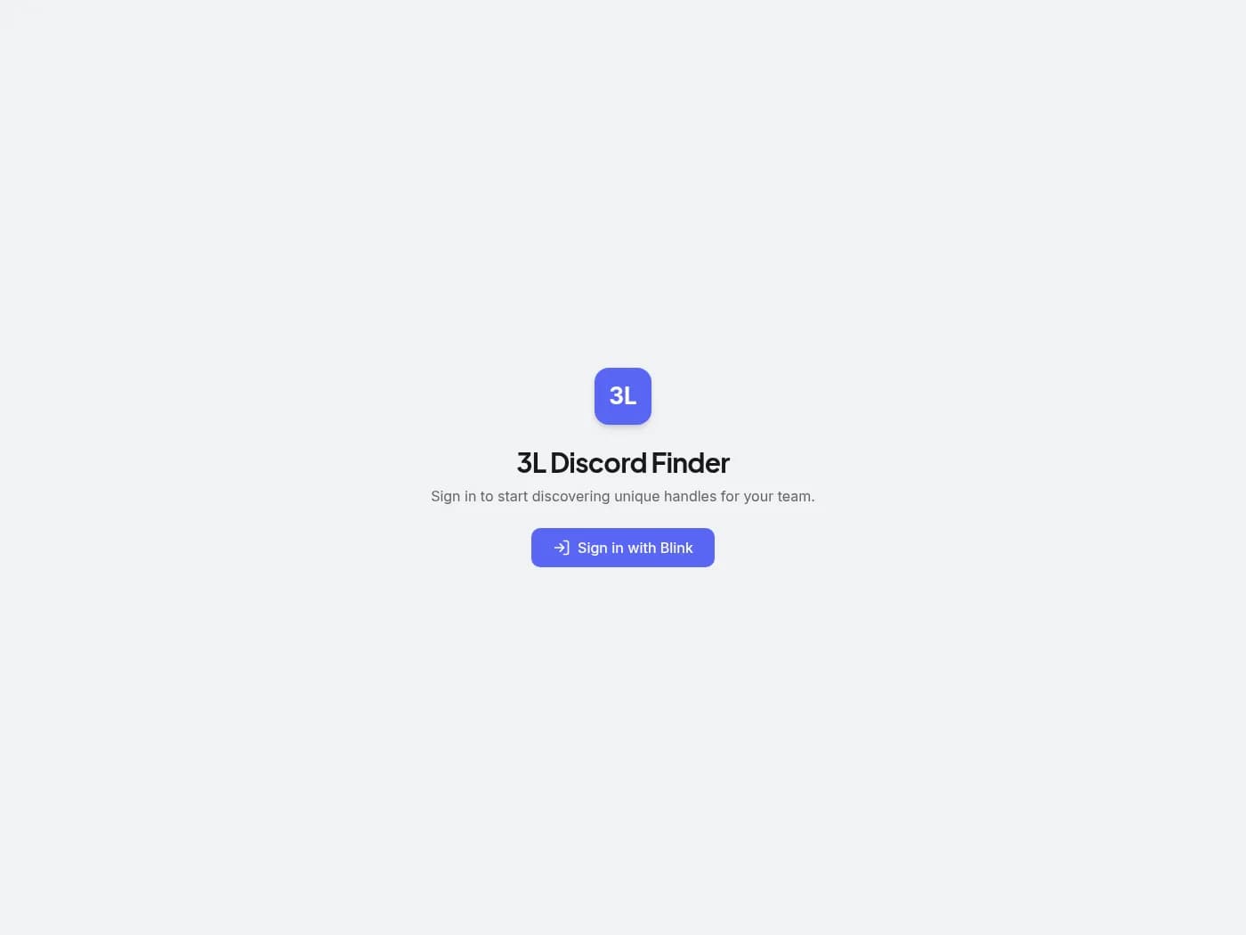 ThreeLetter Discord Finder