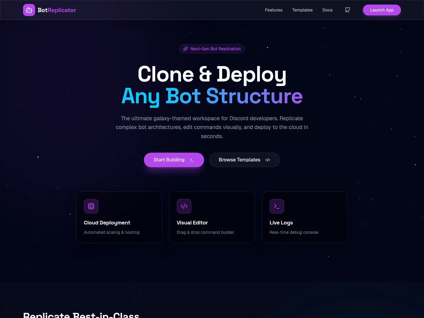 Discord Bot Replicator