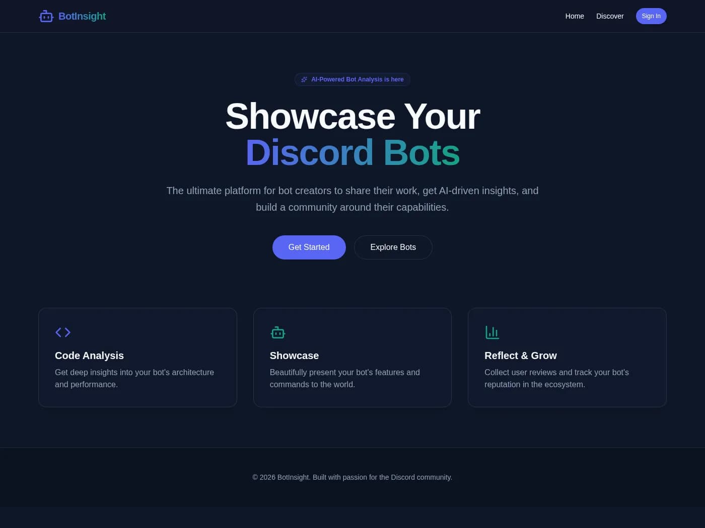 Discord Bot Insight